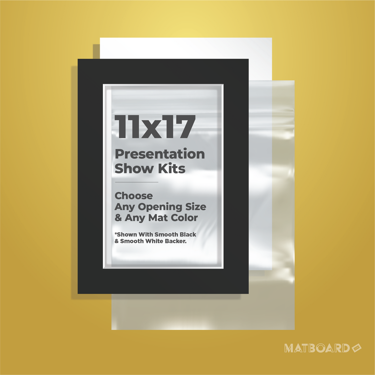 11x17 Art Pro's Presentation Kit (Show Kits) – Matboarddotcom
