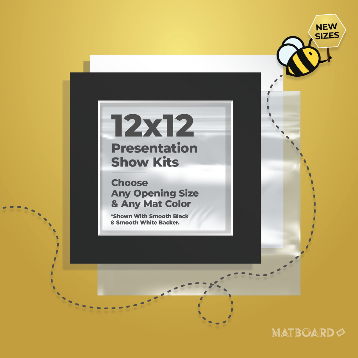 12x12 Show Kit | Matboard – Matboarddotcom