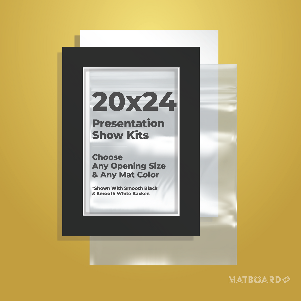 20x24 Art Pro's Presentation Kit (Show Kits) – Matboarddotcom