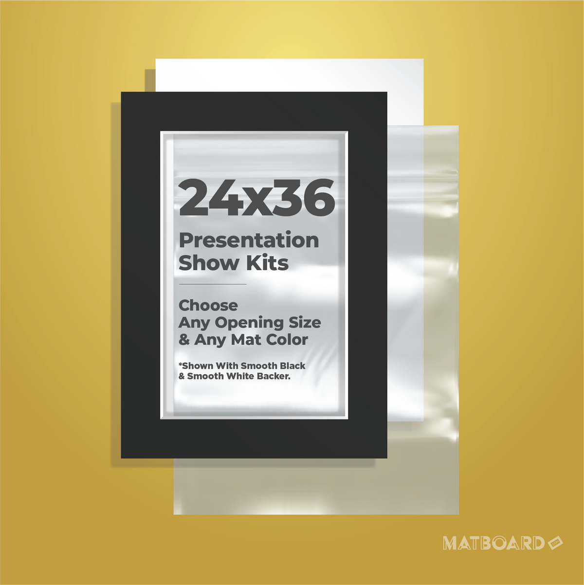 24x36 Art Pro's Presentation Kit (Show Kits) – Matboarddotcom