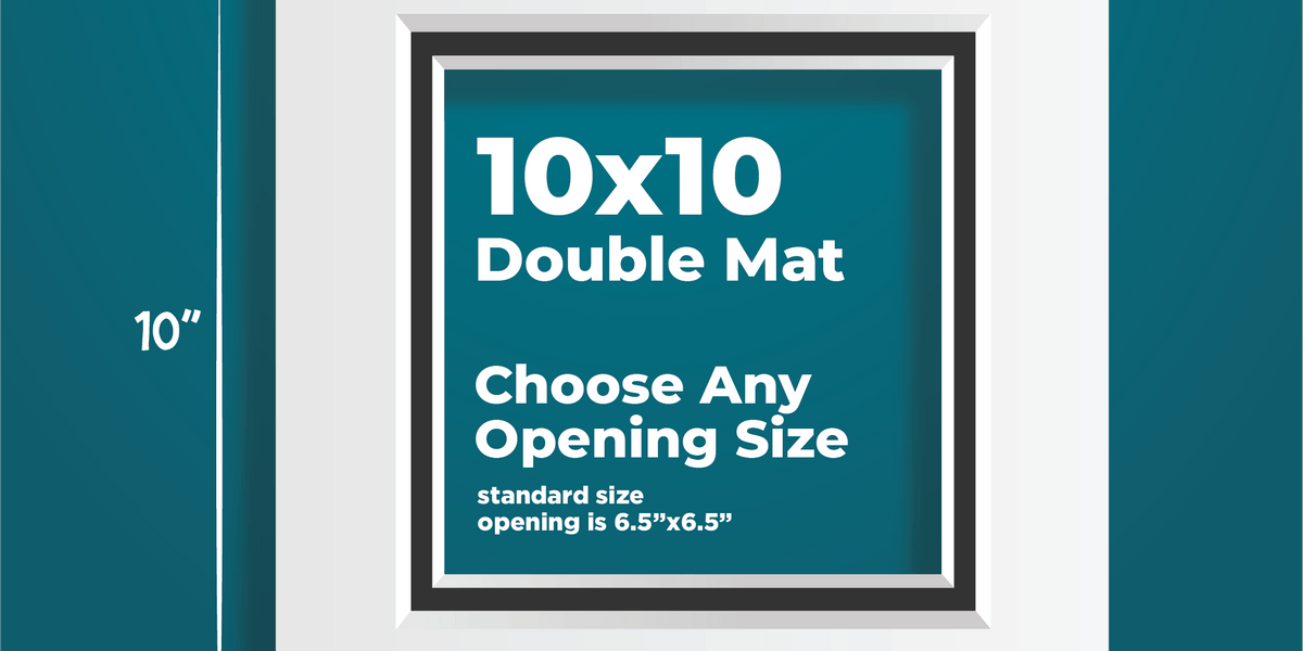10x10 Premium Double Matboard – Matboarddotcom