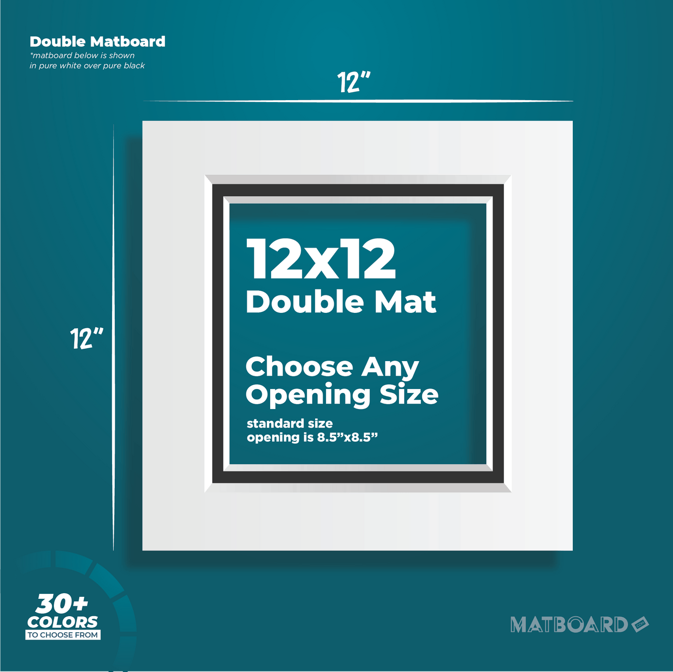 Double Matboards | Matboard – Matboarddotcom