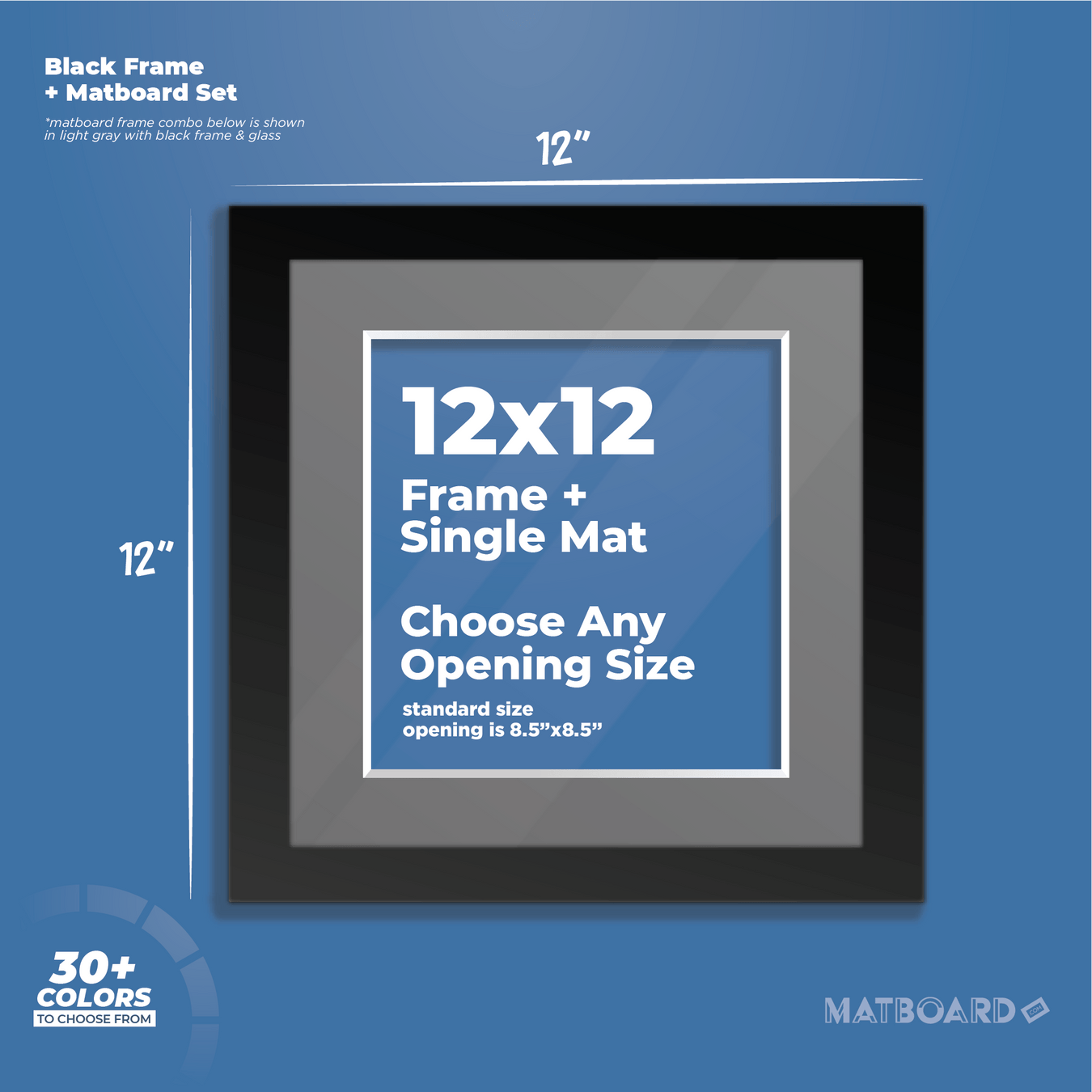 Frames + Single Mats – Matboarddotcom