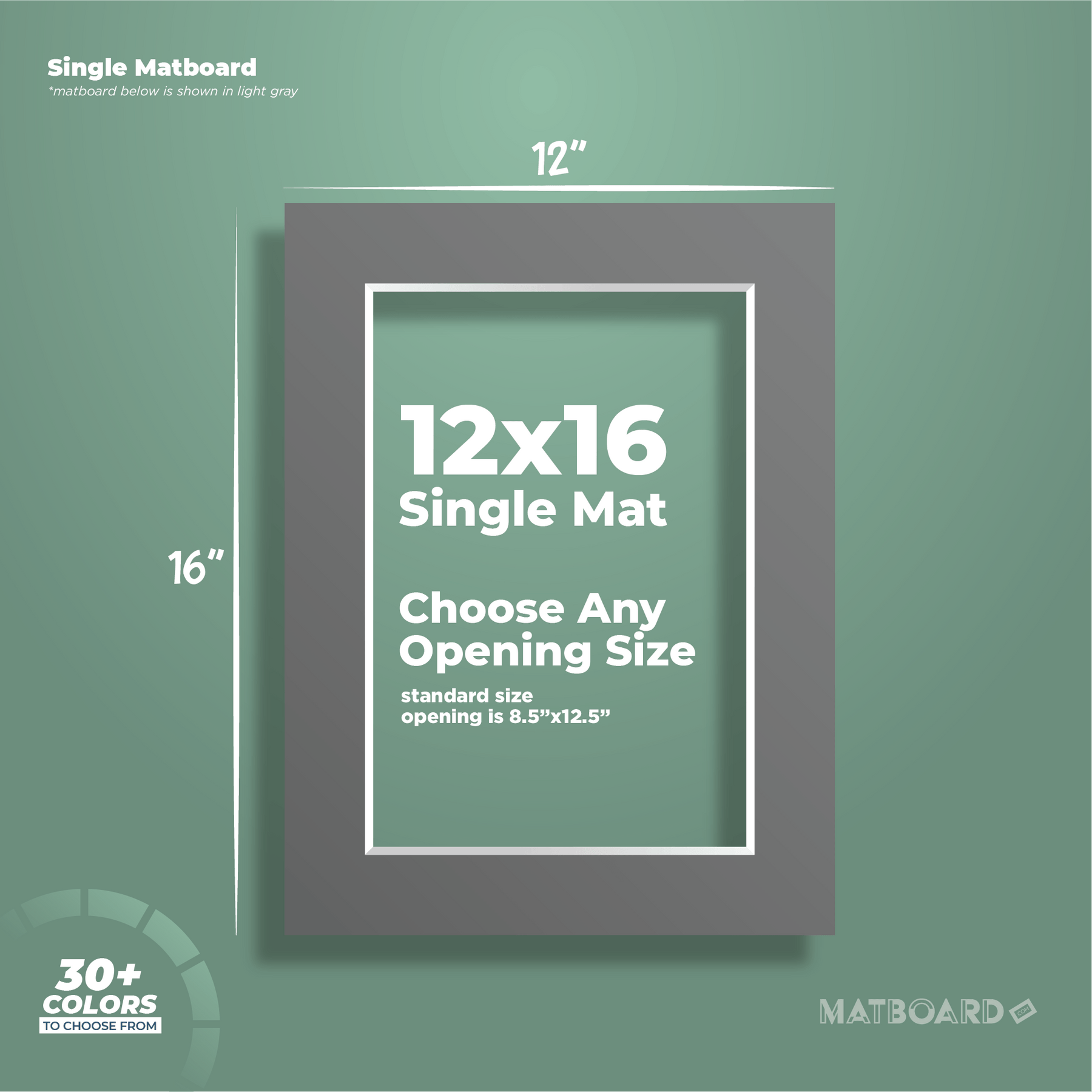 Custom Cut Matboard | Custom Matting – Matboarddotcom