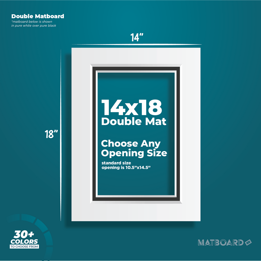 Double Matboards | Matboard – Matboarddotcom