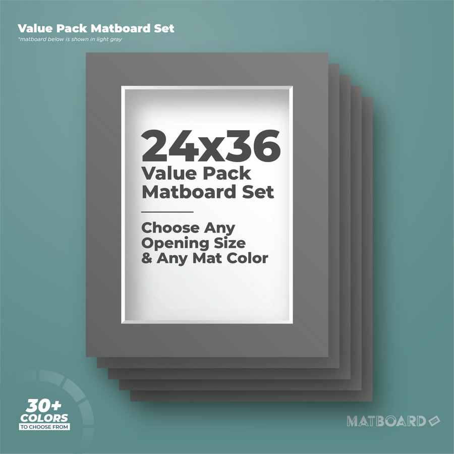 Value Pack Matboard Sets – Matboarddotcom