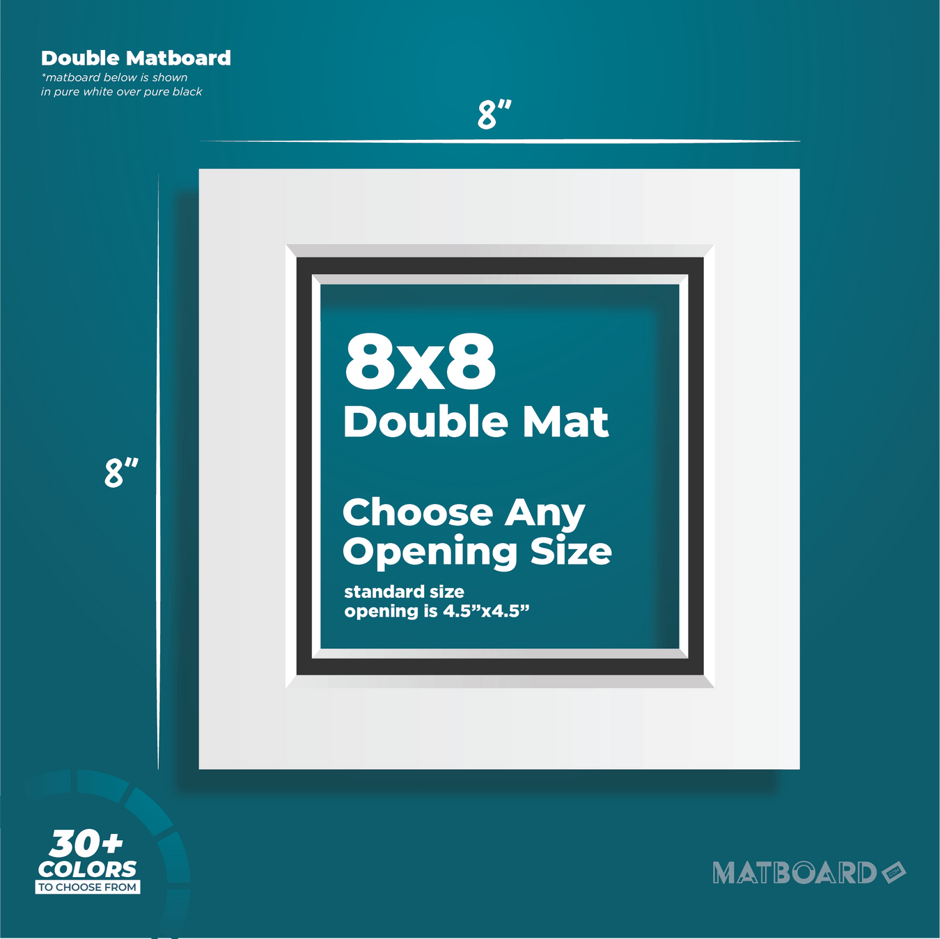 Double Matboards | Matboard – Matboarddotcom