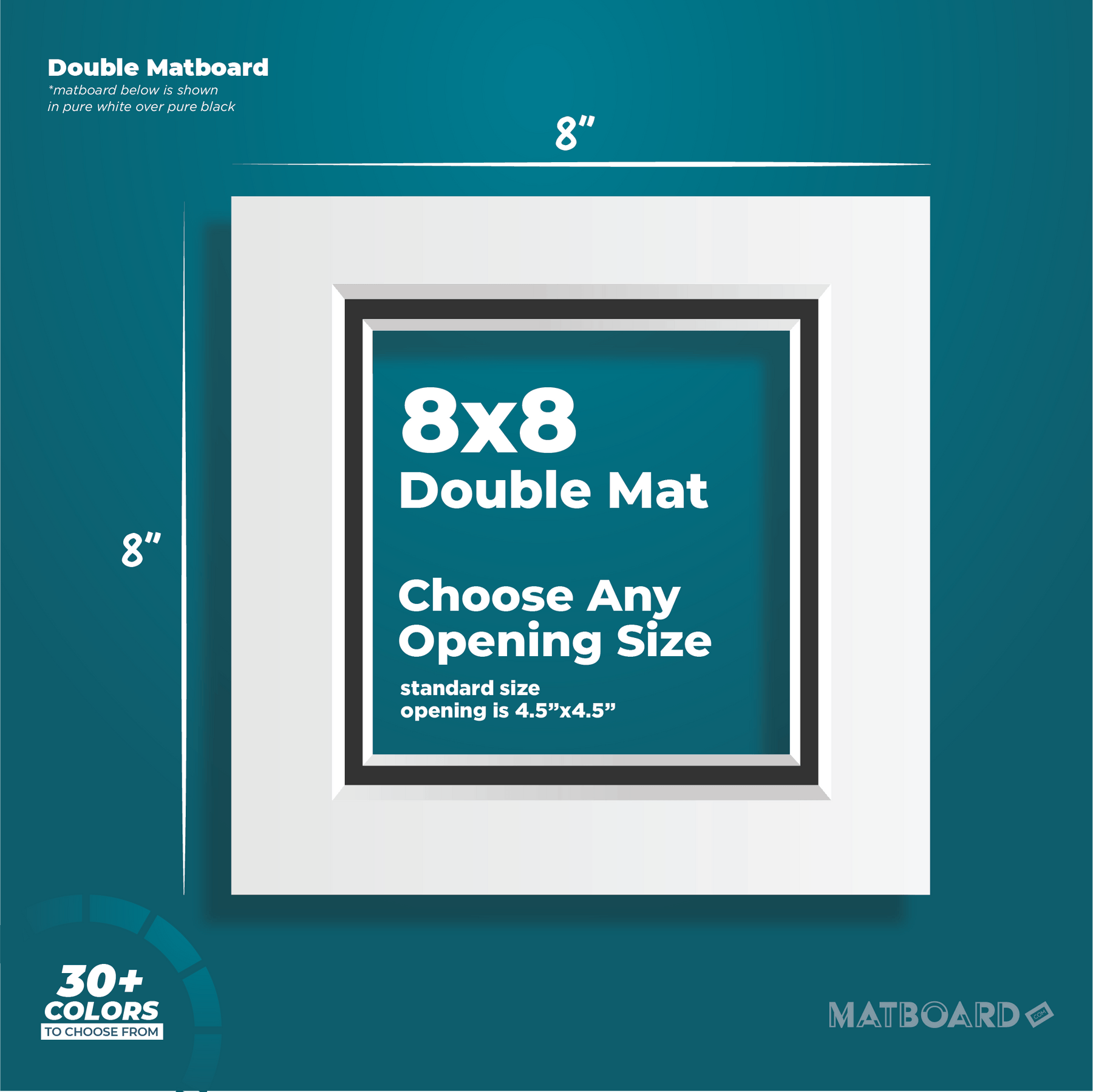 Double Matboards | Matboard – Matboarddotcom